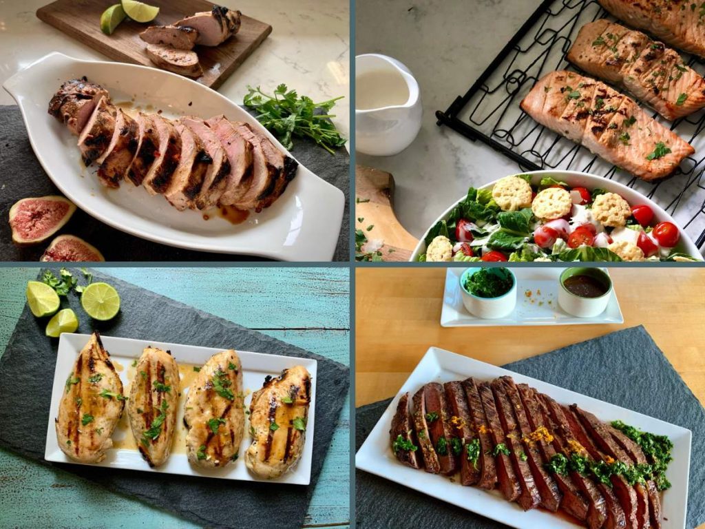 Grill Meal Prep Recipes - One Prep Two Dinners | Supper Sanity